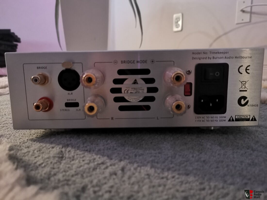 Burson Timekeeper Amplifier Class AB Stereo Photo #3483407 - UK Audio Mart