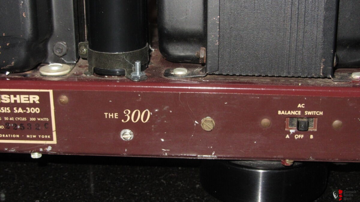 The Fisher SA-300 tube amplifier Photo #3483885 - UK Audio Mart