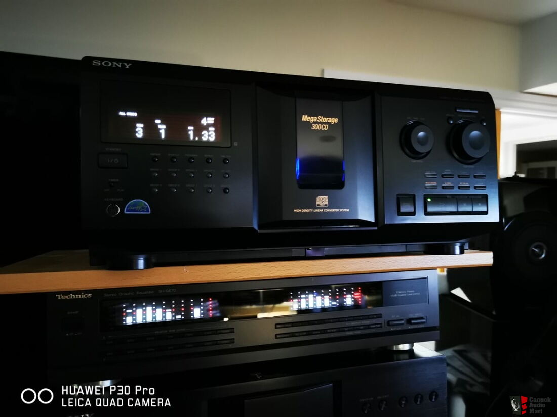 Sony CDP-CX355 300 Discs CD Changer Player, Remote Photo #3486264 ...