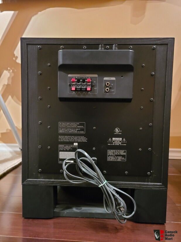 Sony SA-WX700 Subwoofer Photo #3487085 - Canuck Audio Mart