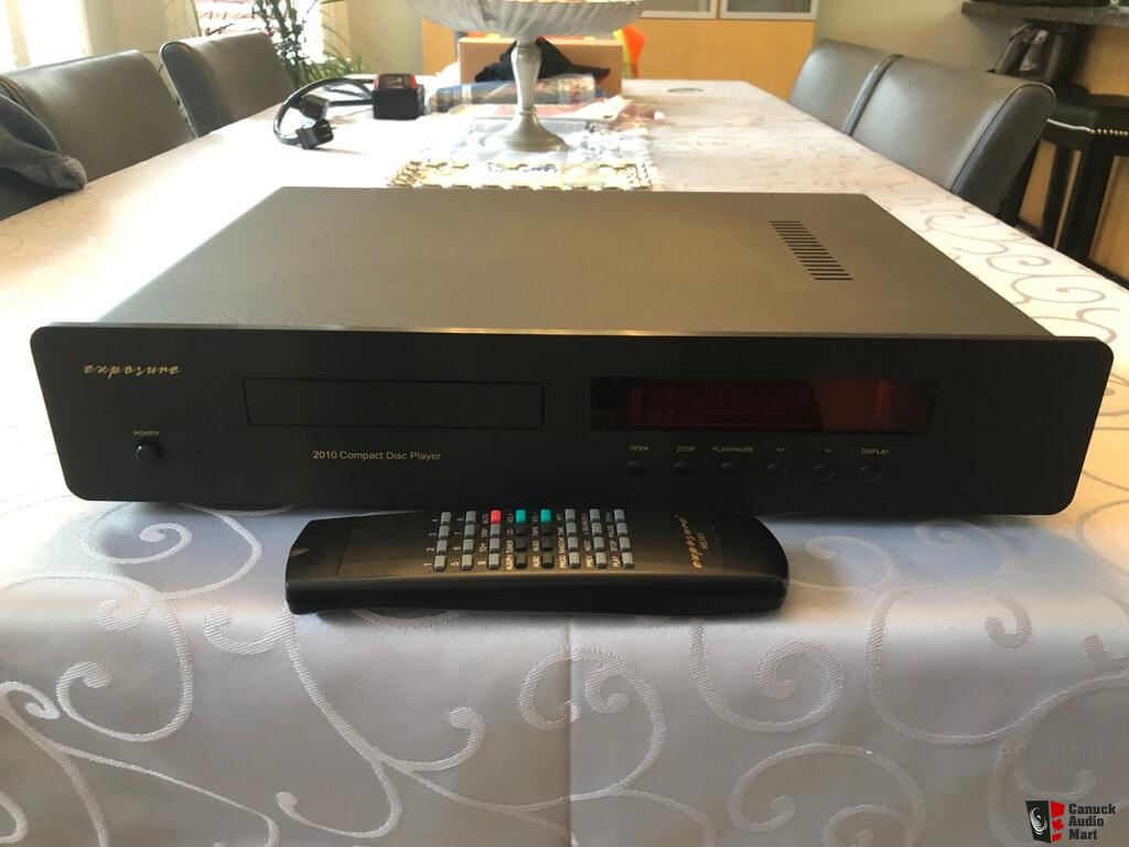 Exposure 2010 CD Player Black Finish For Sale - Canuck Audio Mart