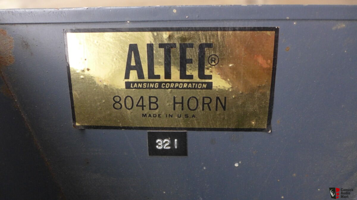 one of Vintage Altec 804B Horn single horn Photo #3489180 - US Audio Mart