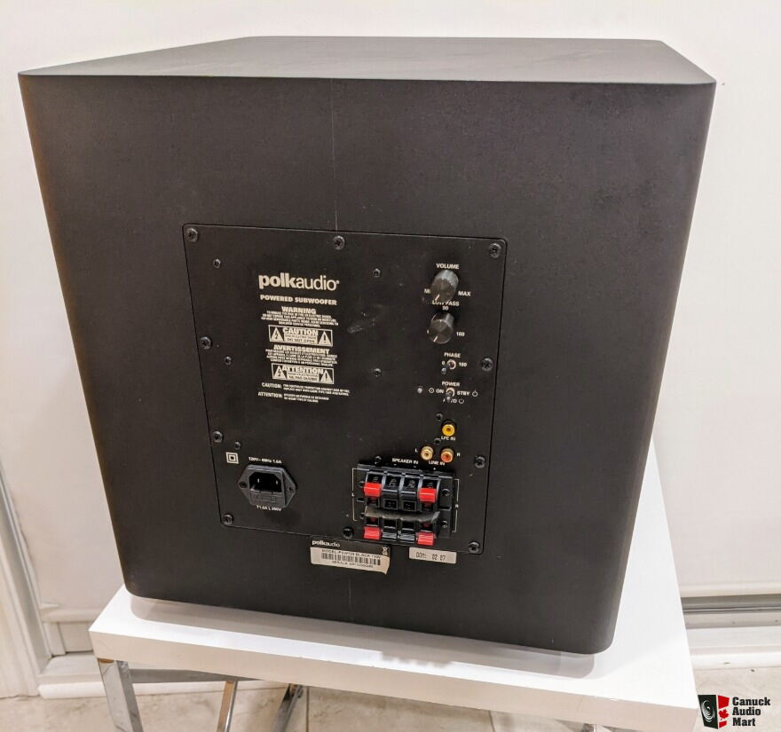 Polk 12" 300W Powered Subwoofer - PSW125 Photo #3490137 - UK Audio Mart