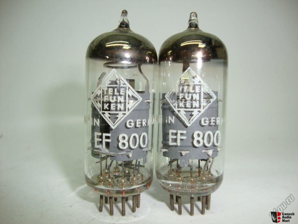 Matching pairs of NOS NIB Mullard E80CF Tubes + more 6BL8 / 6BM8 tubes ...
