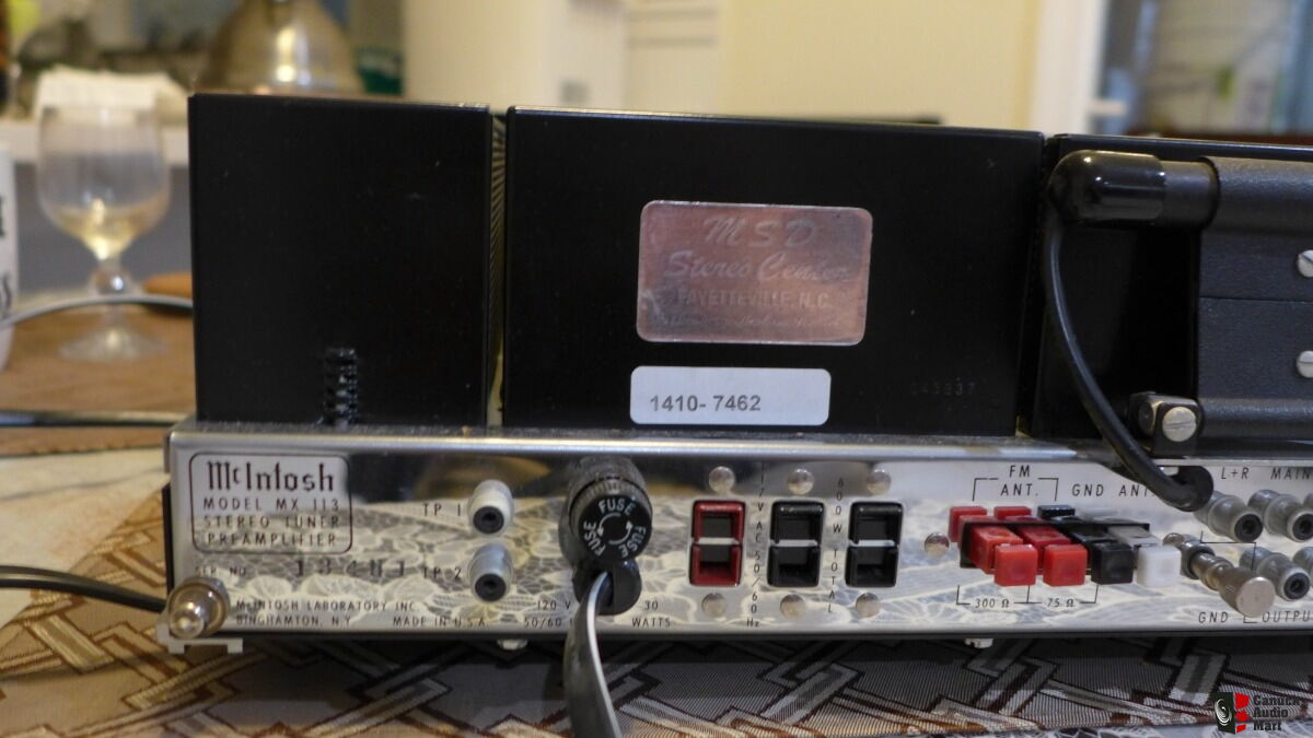 Mcintosh MX-113 Tuner / Preamp Photo #3492885 - UK Audio Mart
