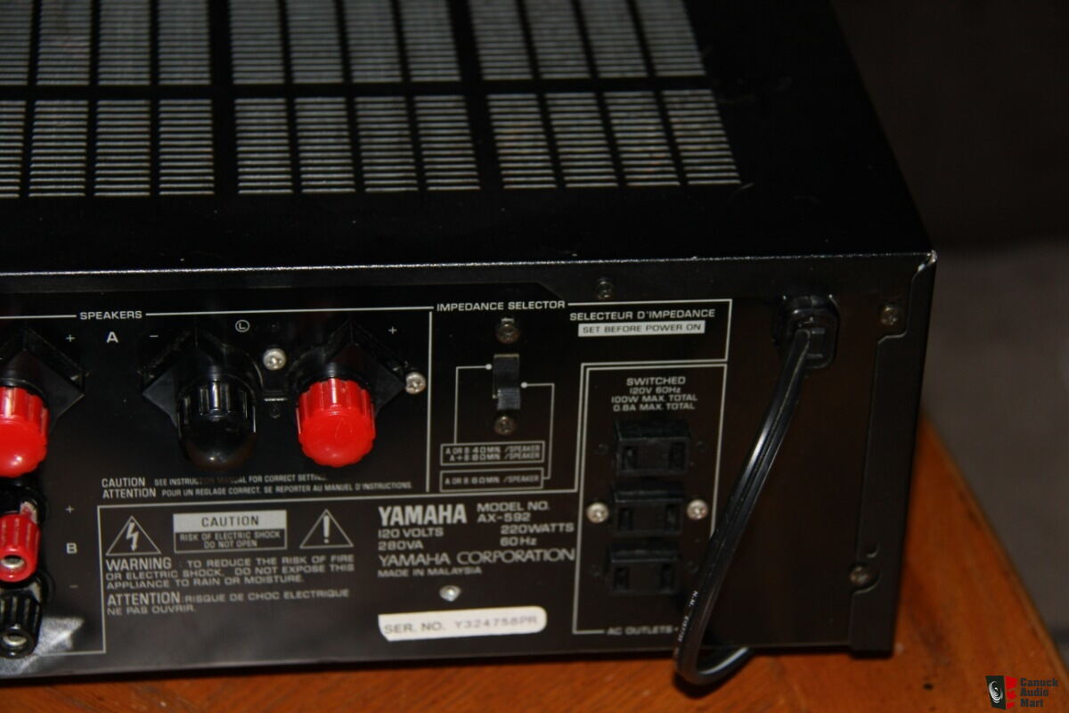 Yamaha AX-592 Photo #3497757 - Canuck Audio Mart