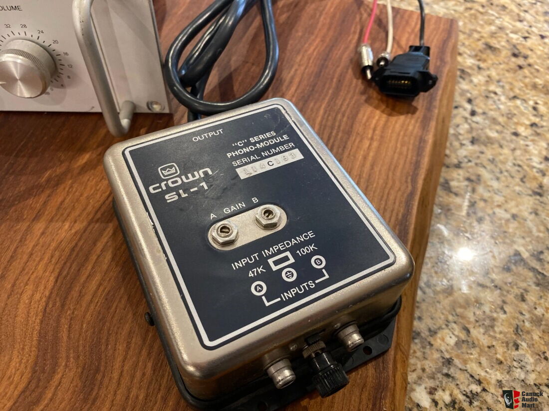 Crown (Amcron) Pre-amp with Phono Preamplifier Photo #3501964 - US ...