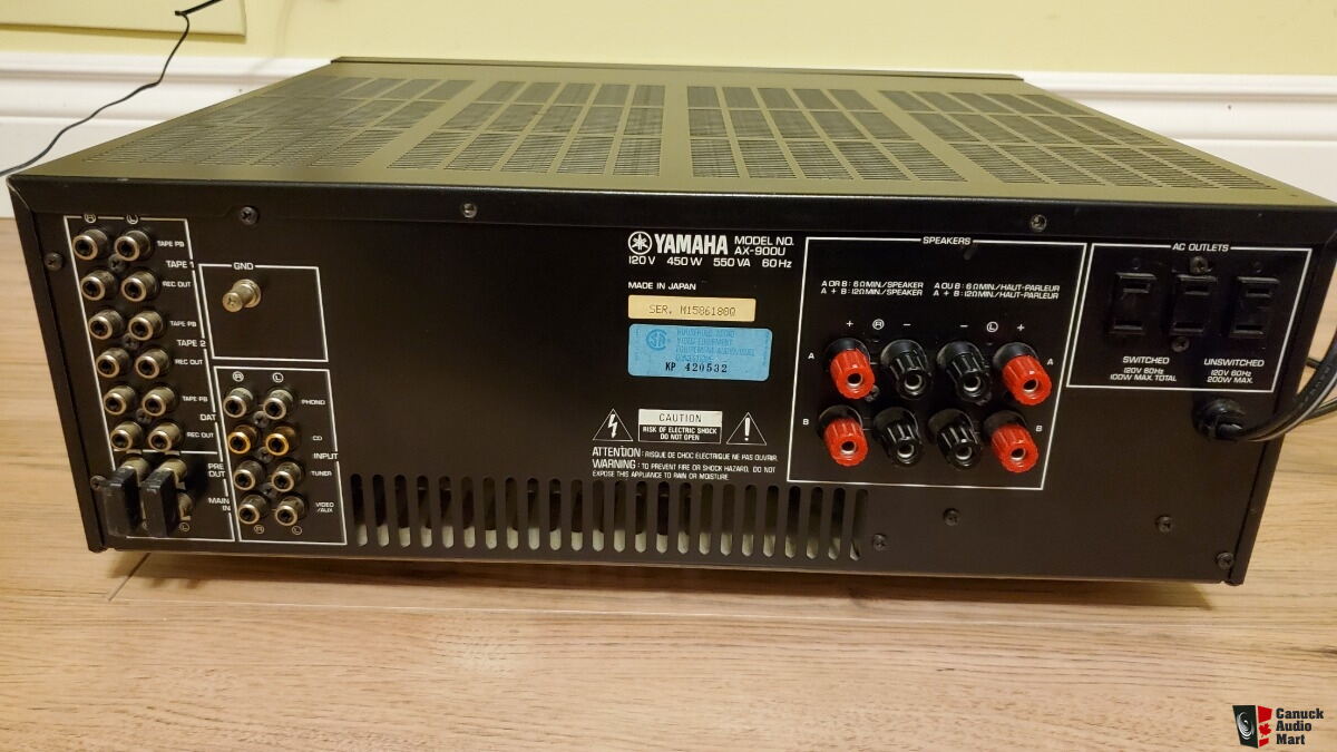 Yamaha AX-900U Stereo Integrated Amplifier Photo #3502209 - Canuck ...