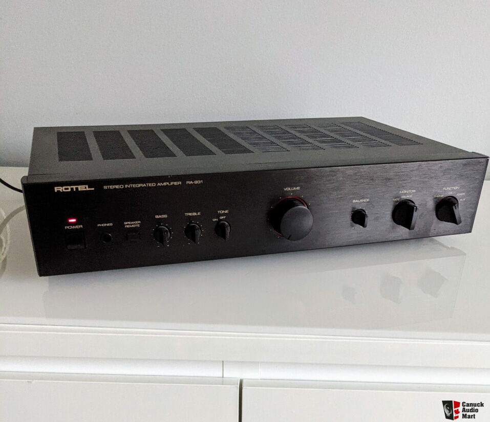 Vintage Rotel Integrated Amplifier - RA-931 Photo #3502603 - Canuck ...