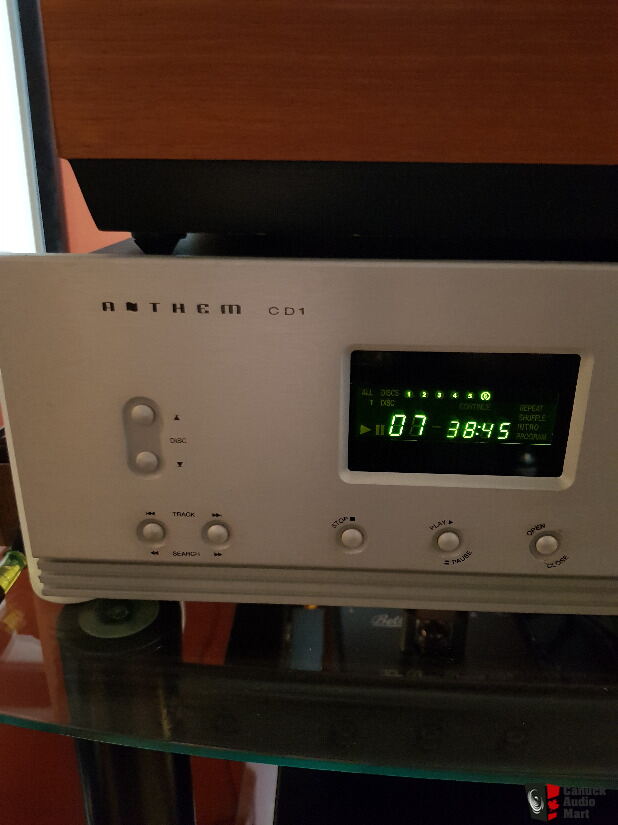 Sonic Frontiers Anthem CD-1 Tube 6 CD Player with original remote ...