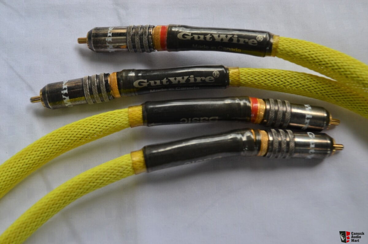 Gutwire Audio Basic interconnect cables, one meter Photo #3503830 ...
