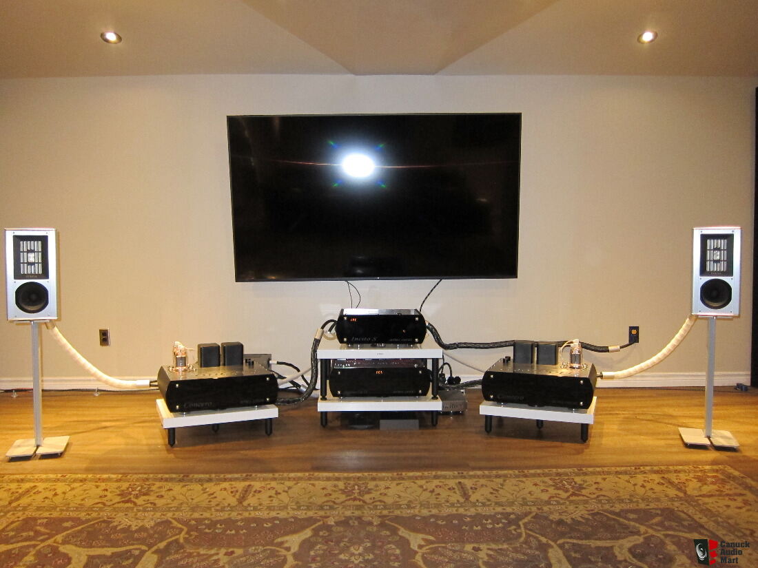 Piega 311 Coax ribbon monitor speakers with matching stands (retail ...