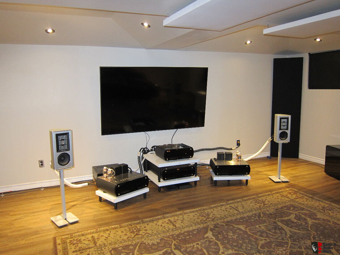 Piega 311 Coax ribbon monitor speakers with matching stands (retail ...