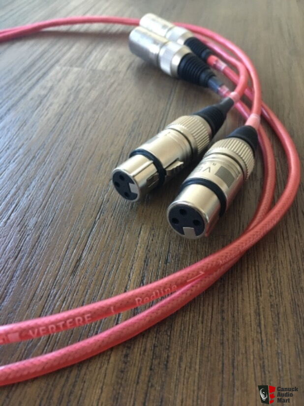 Vertere Redline XLR interconnect cables 1m Photo #3506406 - US Audio Mart