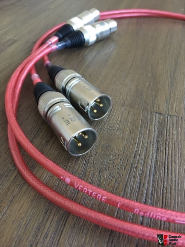 Vertere Redline XLR interconnect cables 1m Photo #3508079 - Canuck ...