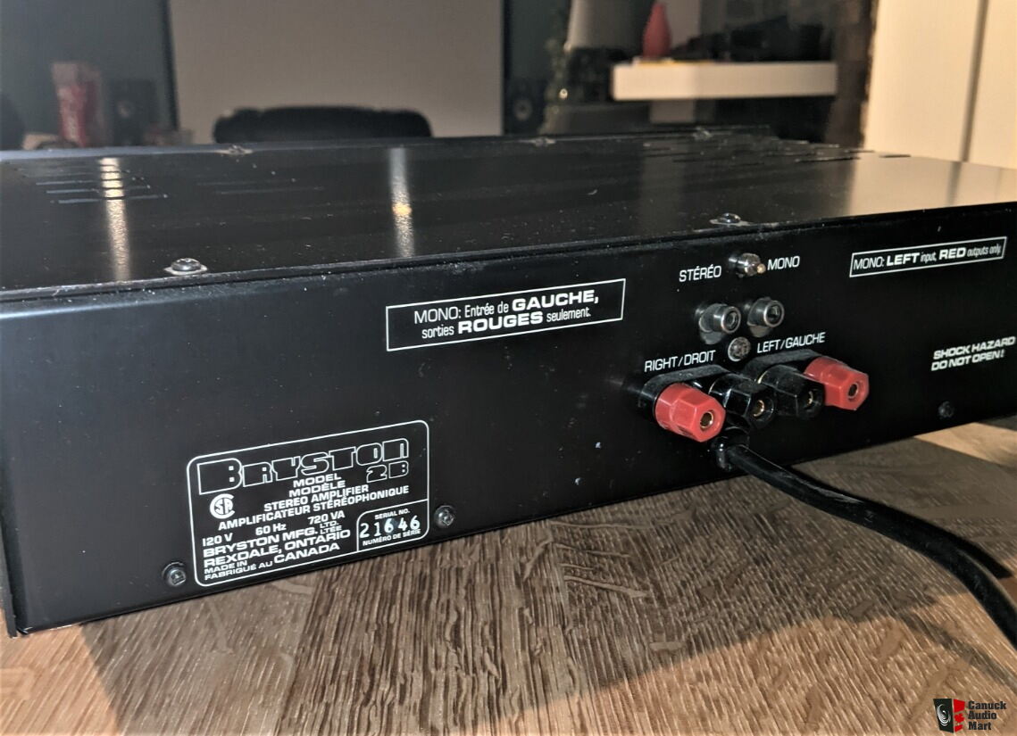 Bryston 2-B amplifier Photo #3506563 - Canuck Audio Mart