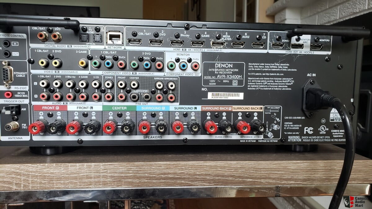 Denon AVR X3400H for sale For Sale - UK Audio Mart