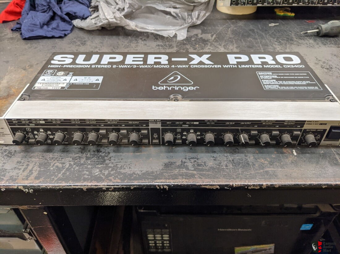 Behringer Super X Pro 3400 crossover For Sale - Canuck Audio Mart