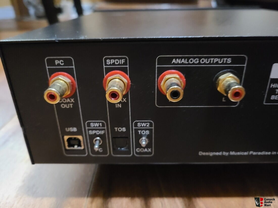 Musical Paradise MP-D1 MK2 Vacuum Tube DAC With Western Electric 396A ...