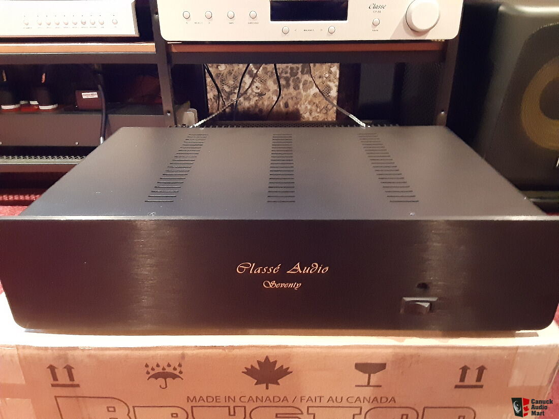Classe model 70 power amp For Sale - Canuck Audio Mart