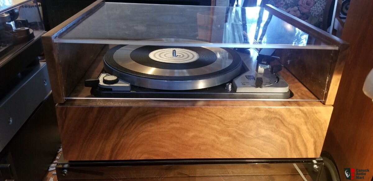 Dual 1019 with Custom Burl Wrap Plinth Photo #3515991 - Canuck Audio Mart