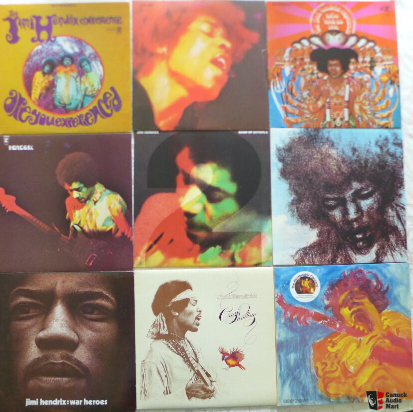 Jimi Hendrix 15 Albums Photo #3521691 - US Audio Mart