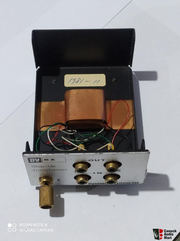 MEGA RARE -- Dynavector -- DV-30C moving coil (paroc; boron) & DV-6X ...