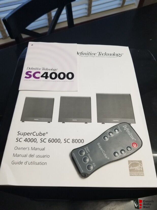 Definitive Technology Supercube SC4000 - Incredible Sub for Size Photo ...