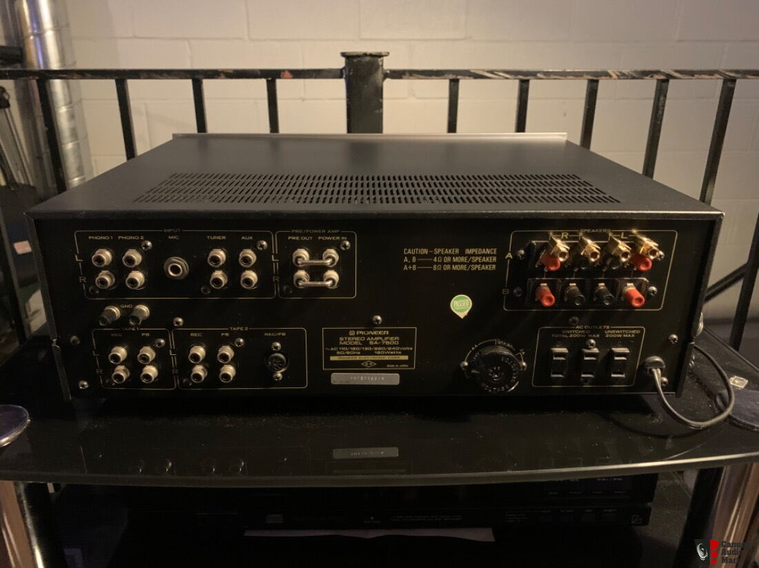 Pioneer SA-7500 Integrated Amplifier Photo #3524610 - Canuck Audio Mart