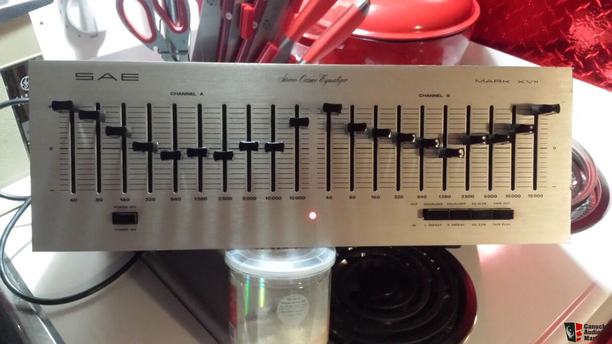 SAE MARK XVII EQUALIZER vintage (1976) Super great sound quality Photo ...