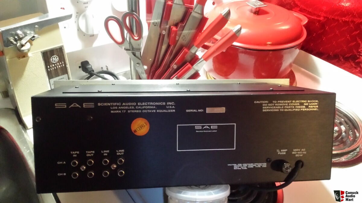 SAE MARK XVII EQUALIZER vintage (1976) Super great sound quality Photo ...