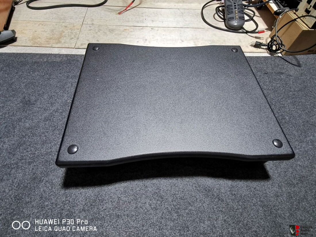 Amplifier Components Stands in Thick MDF shelf, Black Photo #3530531 ...