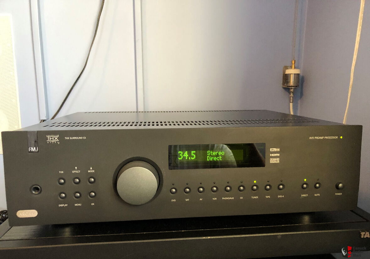 Arcam AV9 Pre-amp-Black Photo #3531574 - UK Audio Mart