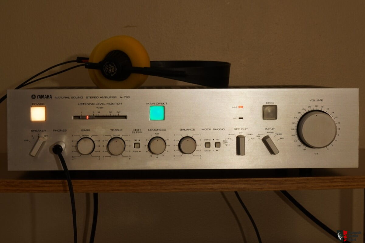 Yamaha A-760 Integrated Amplifier with Revolutionary Perfection "X ...