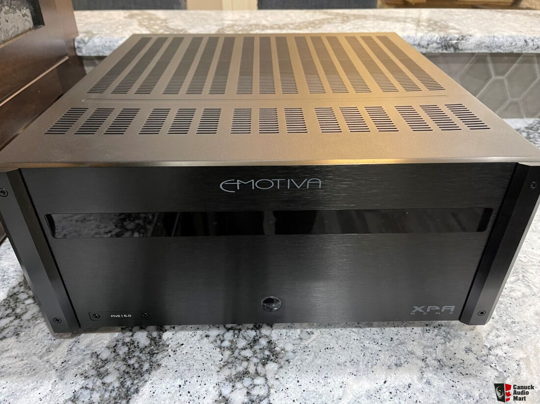 Emotiva XPA Gen 3 5.0 5 Channel Amplifier in Mint Condition Photo ...