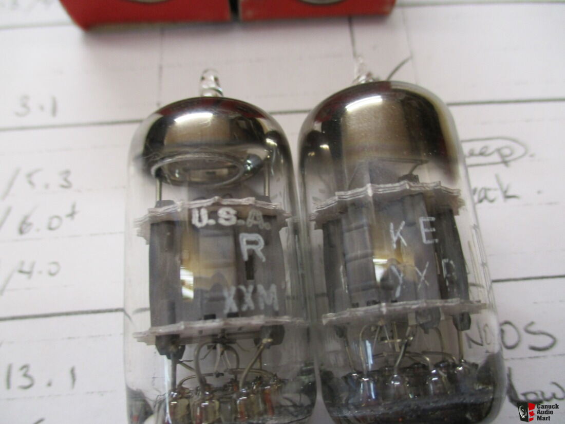 12AY7 NOS RCA 2 tubes Photo #3533542 - US Audio Mart