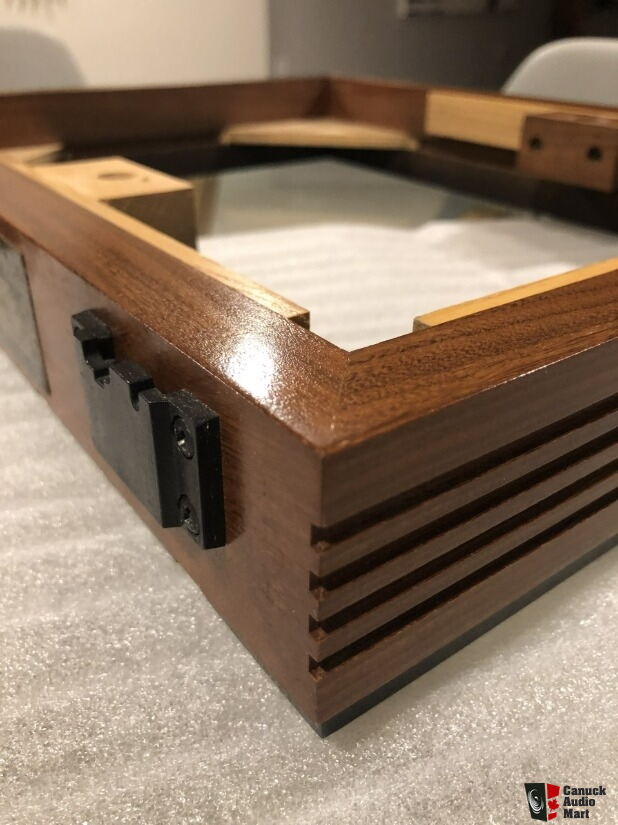 Linn LP12 Factory Fluted Plinth Afromosia Photo #3538701 - Canuck Audio ...