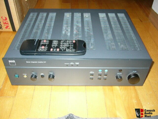 NAD 317 Integrated Amplifier - Remote - Clean For Sale - Canuck Audio Mart