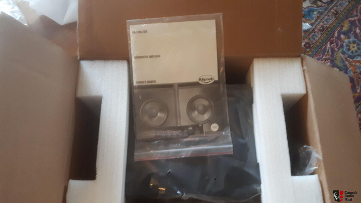 Klipsch THX Ultra 2 Subwoofer setup Photo #3540828 - UK Audio Mart