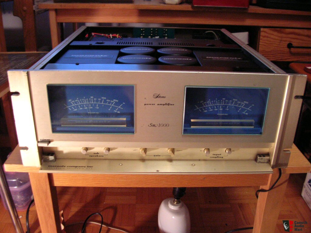 MARANTZ SM-1000 ESOTEC. CLASS A. 95 LBS. 400 WPC RMS. $5000 IN 1979 ...