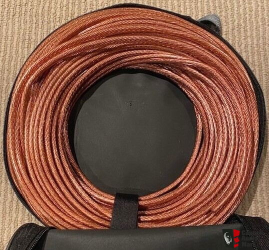 UltraLink CS1 ( 6N 99.999999) Pure SOLID Copper 12 Guage Speaker Cables ...