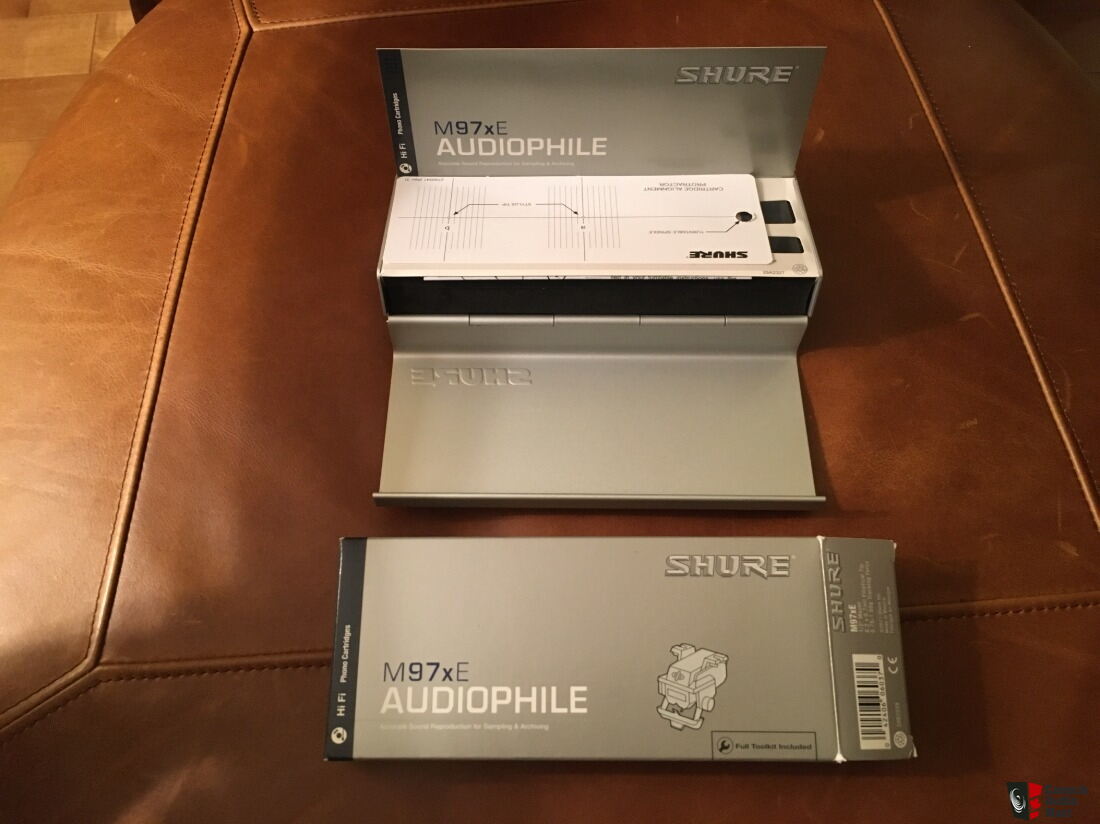 Shure M97xE Cartridge; Genuine Shure N97xE Stylus in Factory Packaging ...