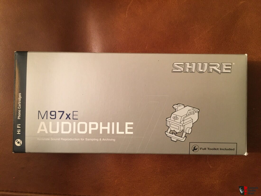 Shure M97xE Cartridge; Genuine Shure N97xE Stylus in Factory Packaging ...