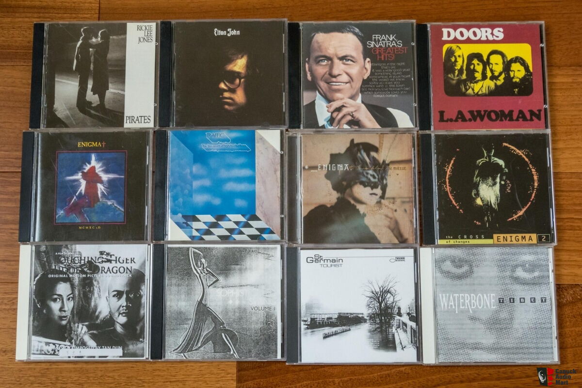 Collection of 93 CD's Rock, Pop, Folk, Vocals, in excellent condition ...
