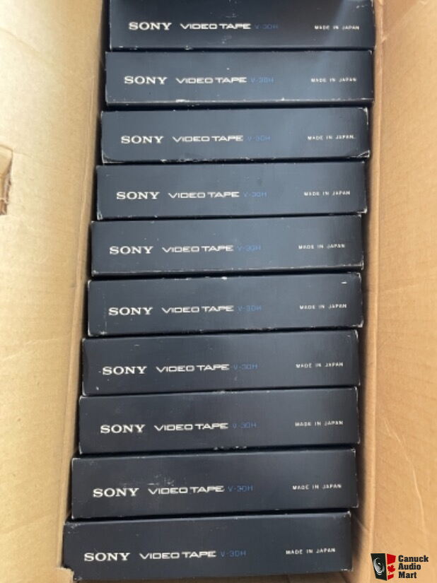 NEW 1970's SONY 1/2" VIDEO TAPE 5" REEL V-30H for reel-to-reel ...