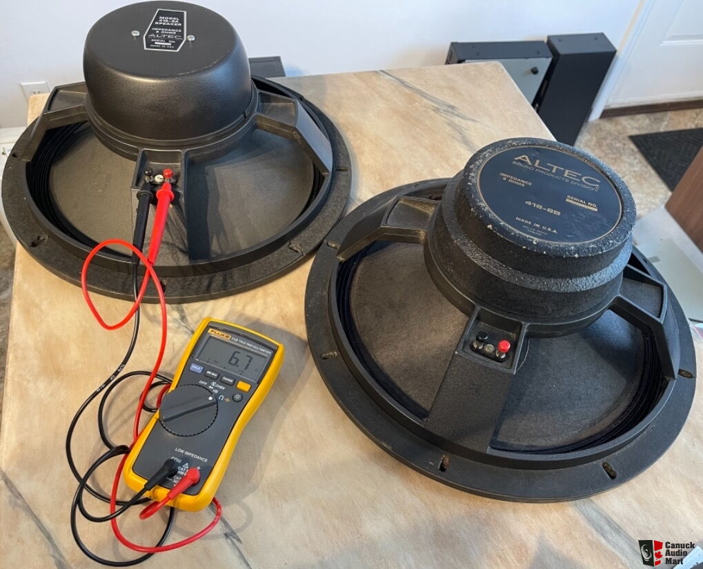 Late 70's Altec LANSING 15" woofers 1 of each: 416-8A /B Photo #3549828 ...