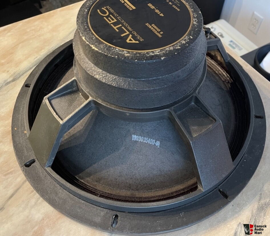 Late 70's Altec LANSING 15" woofers 1 of each: 416-8A /B Photo #3549826 ...
