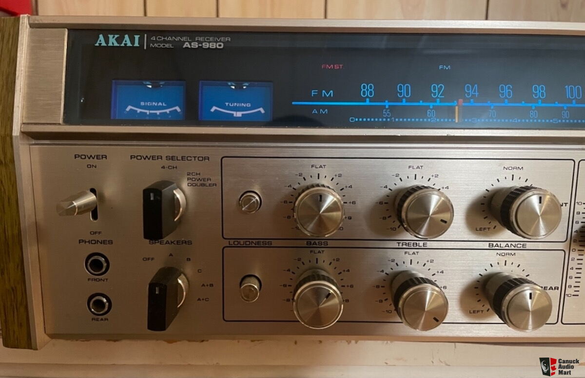 AKAI 4 Channel Stereo Receiver AS-980 Photo #3549953 - UK Audio Mart
