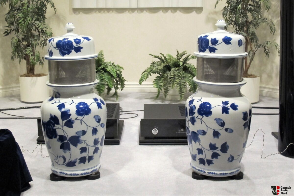 DIY single driver omni-directional speakers built with big China pots ...