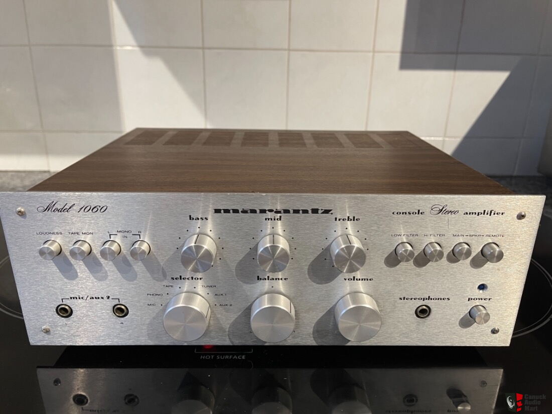 Marantz model 1060 Integrated Amplifier-Serviced! Photo #3551477 ...